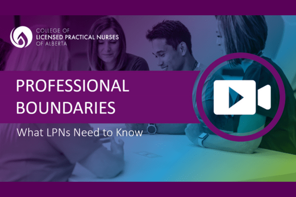 Professional Boundaries - CLPNA